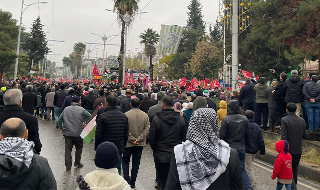 Şanlıurfa'da Filistin yürüyüşü - Güncel - Urfa News Şanlıurfa'da Filistin yürüyüşü - Güncel - Urfa News